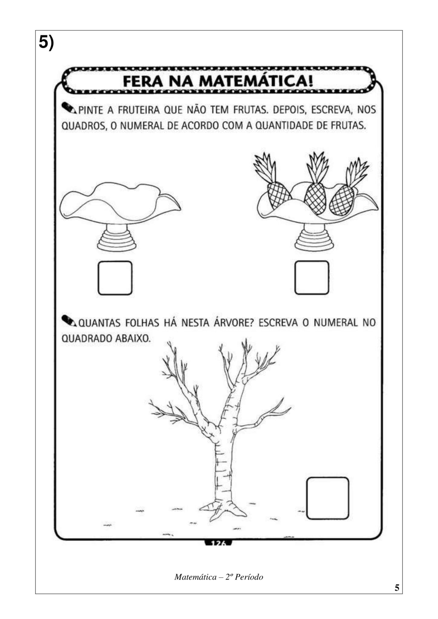 Para Casa - 2º período da Ed. Infantil - atividades para imprimir ...